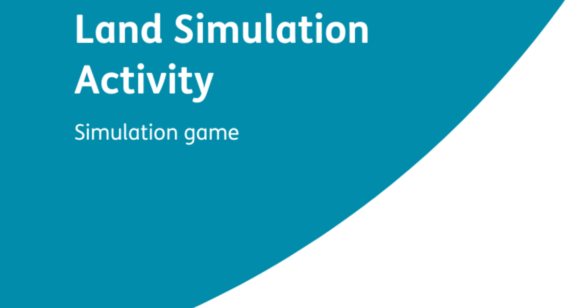 Land Simulation Activity | Tearfund Australia