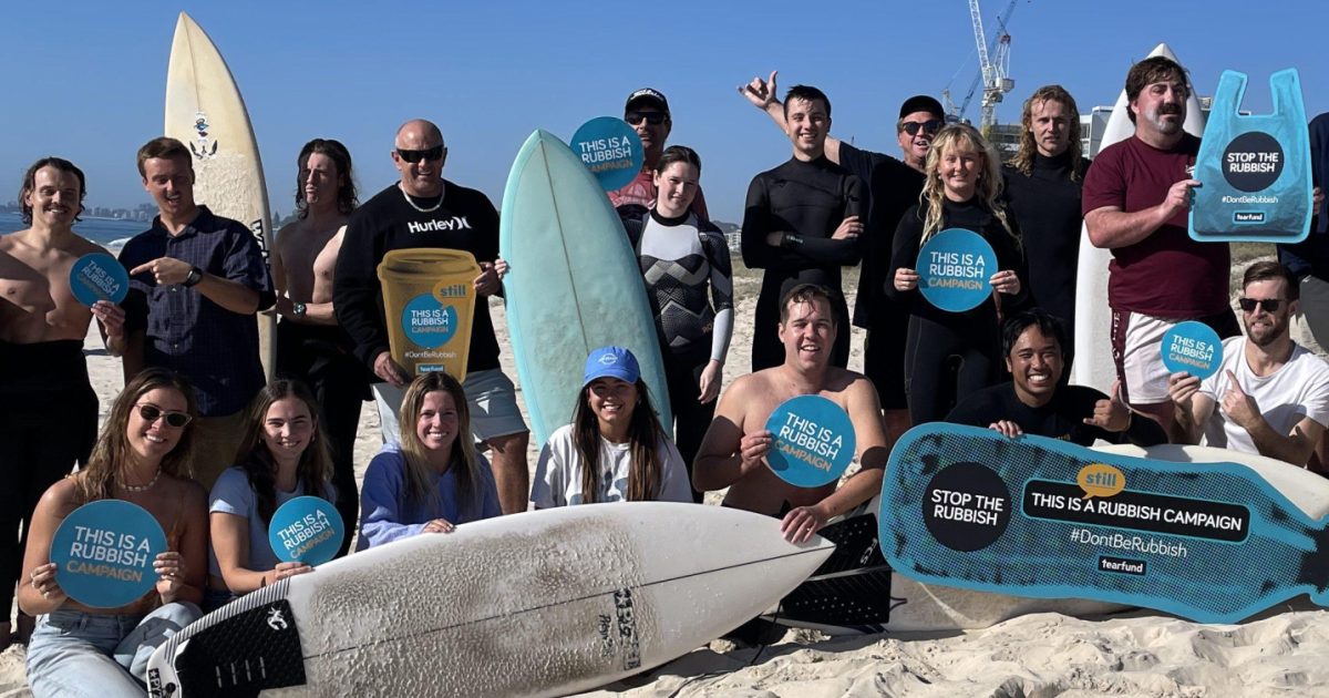 Rubbish Campaign Photo Action | Tearfund Australia